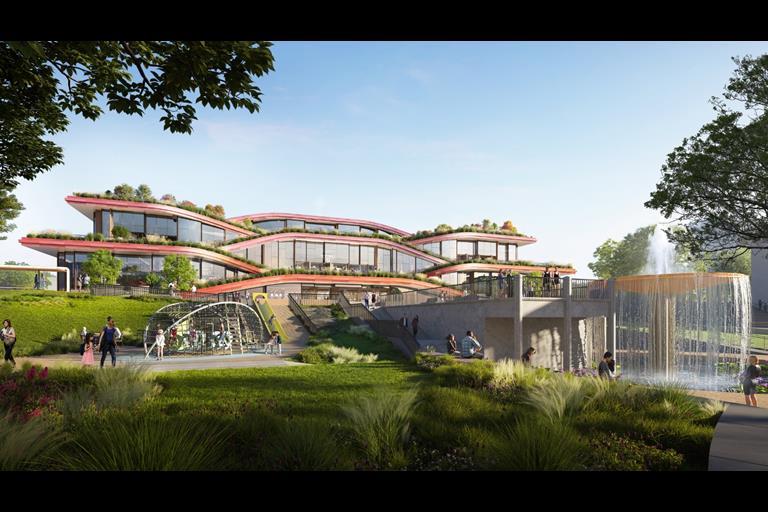 Heatherwick unveils design for first public library | News | Building ...